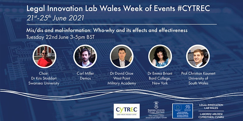 Mis/dis and mal-information: Who-why and its effects and effectiveness ...